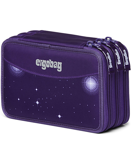 ergobag Astuccio Maxi Completo - 3 Zip e Tasca per Monete - Beargasus unisex (bambini)