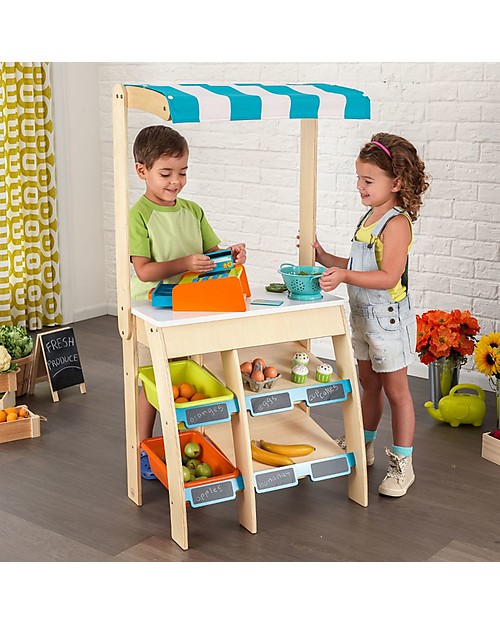 KidKraft Gioco in Legno Bancarella del Mercato unisex (bambini)