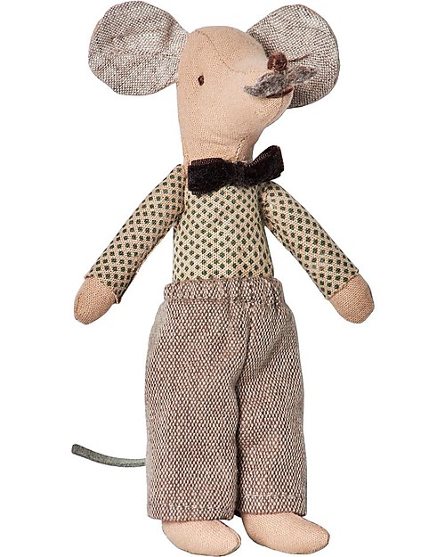 Maileg Topini Nonna e Nonno, in Scatola di Fiammiferi - 13 cm bambina